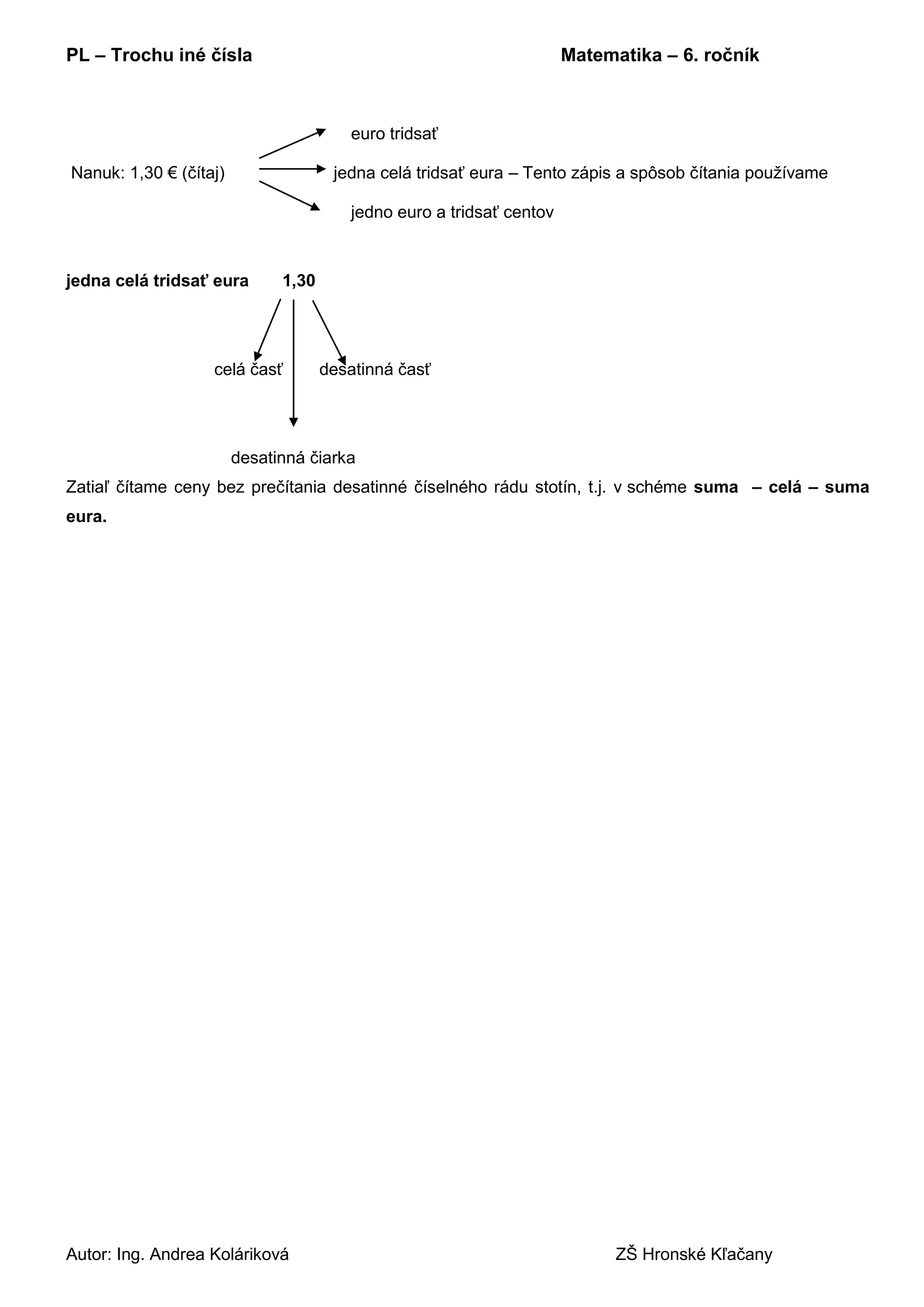 Priloha pl trochu ine cisla | PDF