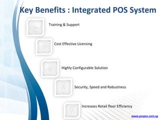 Schematic of Our Integrated pos solution | PPT