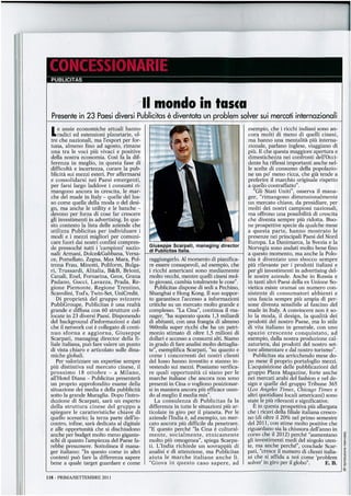 Giuseppe Mauro Scarpati, Intervista Prima Comunicazione, Settembre 2011 | PDF