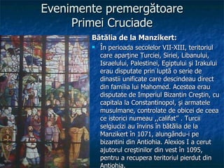 Prima cruciadă, elev Török Zoli, clasa a VI-a B | PPT