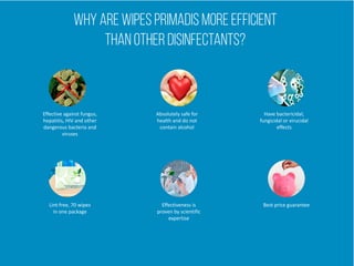 DISINFECTANT MEDICAL WIPES | PPT | Free Download
