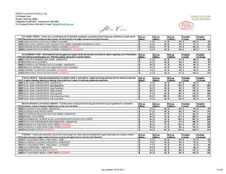 Primafleur main pricesheet | PDF