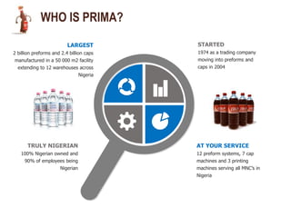 Prima Corporation Limited West Africa | PDF