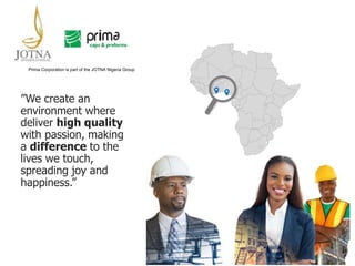 Prima Corporation Limited West Africa | PDF