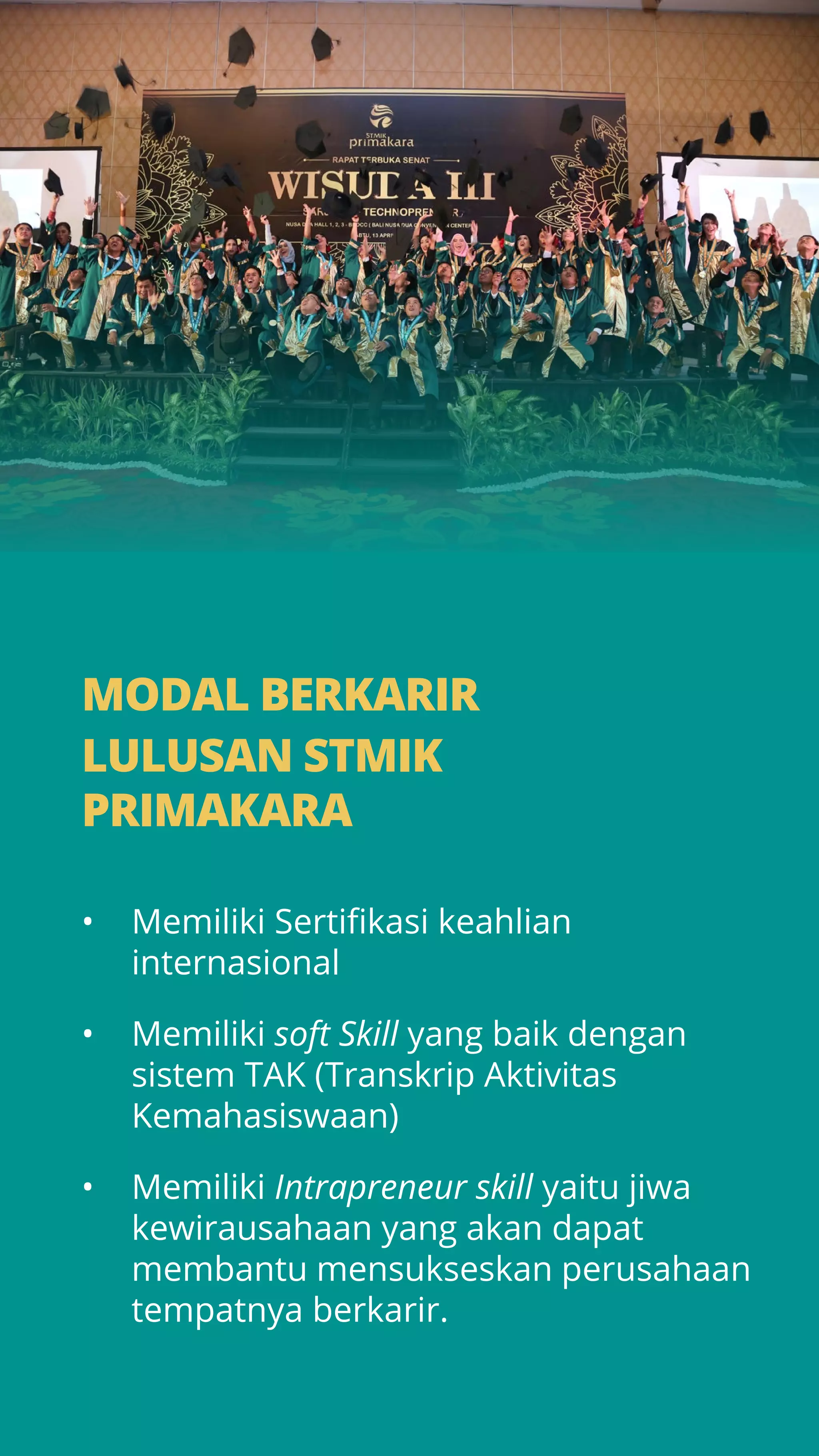 Brosur STMIK Primakara Tahun 2020 | PDF
