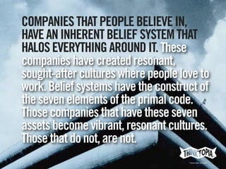 Primal branding for creating internal brand communities thinktopia® | PDF