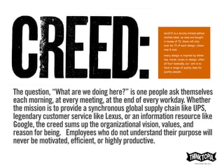 Primal branding for creating internal brand communities thinktopia® | PDF