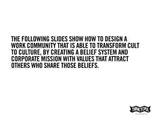 Primal branding for creating internal brand communities thinktopia® | PDF