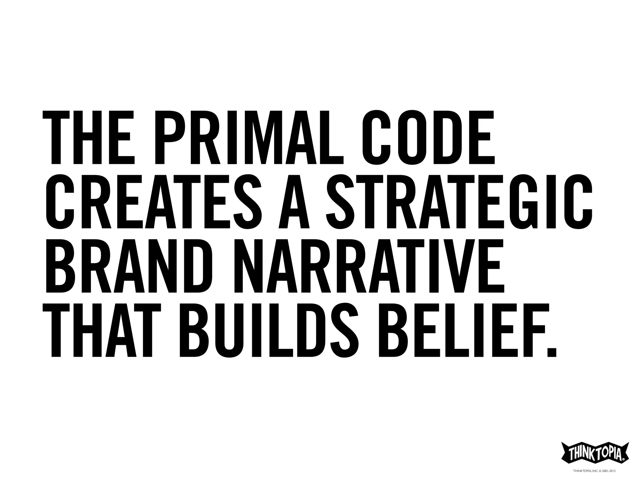 Primal Branding Thinktopia® | PDF