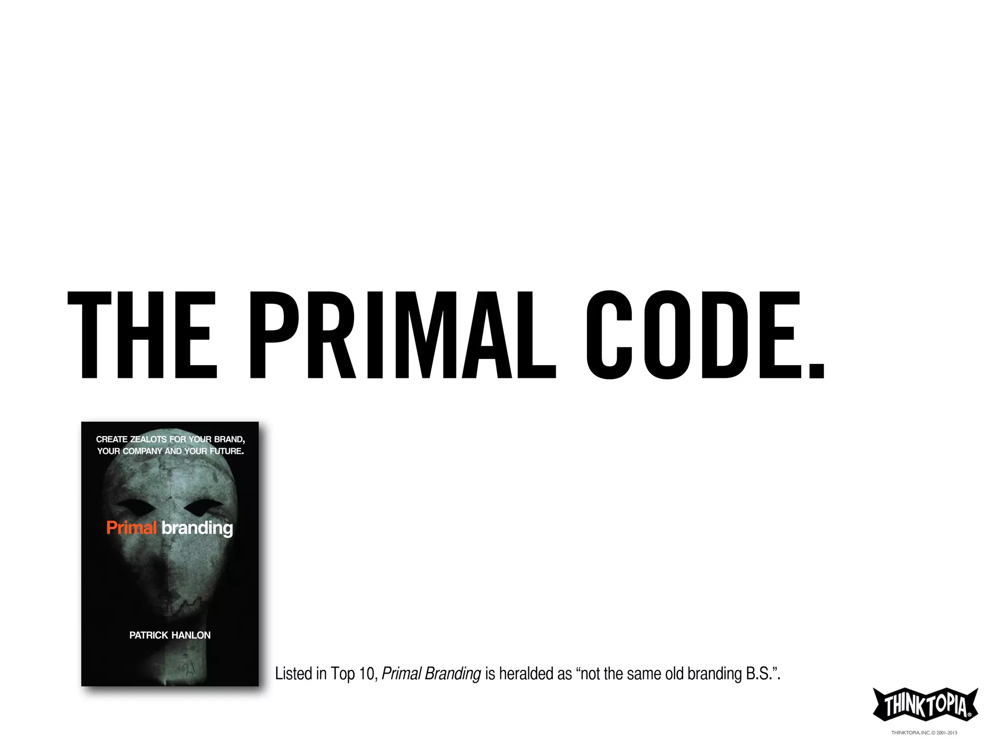 Primal Branding Thinktopia® | PDF