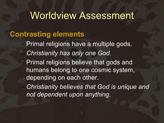 Primal Folk Religions | PPT