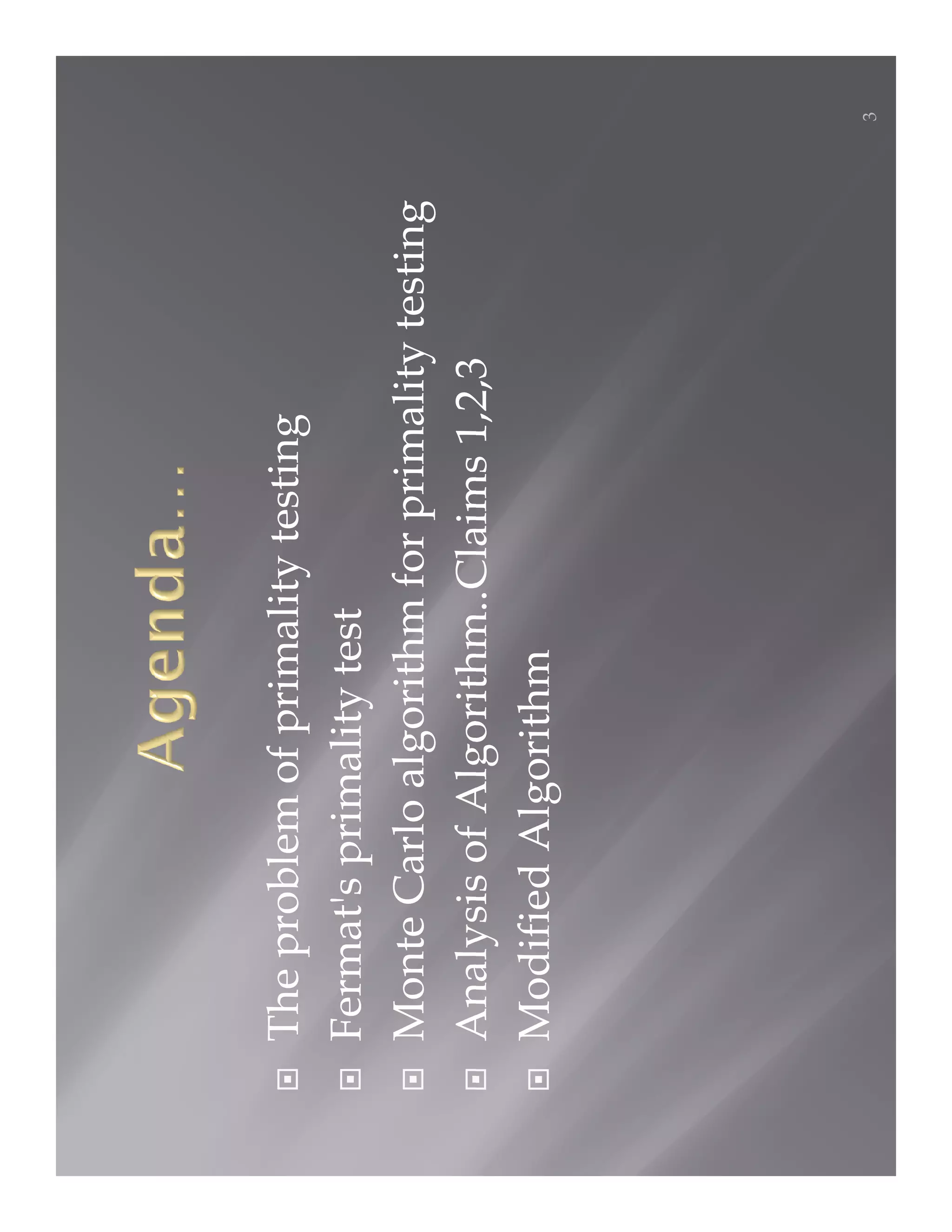 Primality testing | PDF