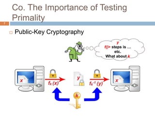 The Complexity Of Primality Testing | PPTX