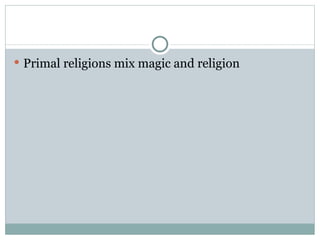 Primal Religion | PPT