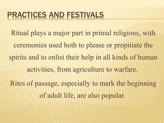 Primal religion(2) | PPT