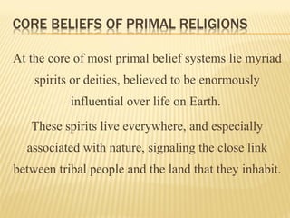 Primal religion(2) | PPT