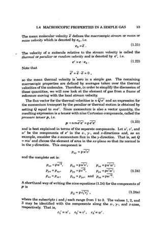 Prima parte molecular gas dynamics | PDF