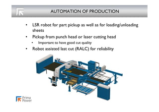 Prima Power presentation | PDF | Woodworking | Arts and Crafts