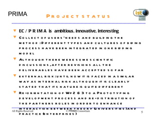 Prima presentation | PPT