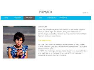Primark Presentation | PPTX