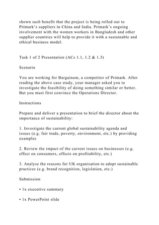 Primark Case studyThis case study was taken from httpbusine.docx