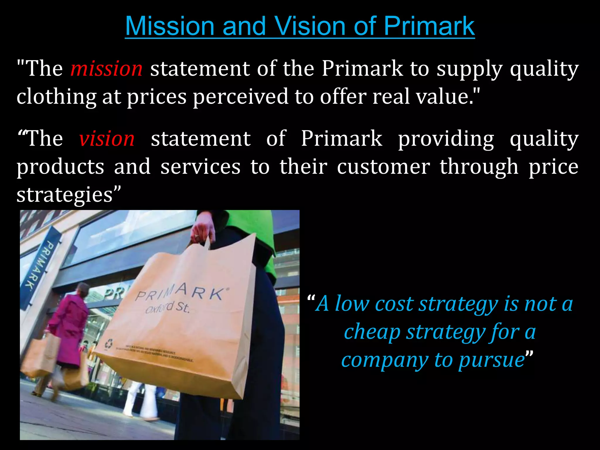 Primark:overview | PPTX