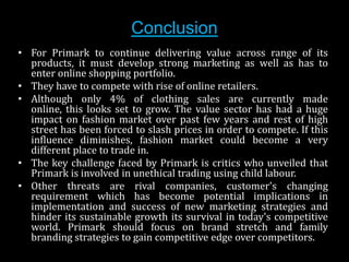Primark:overview | PPTX