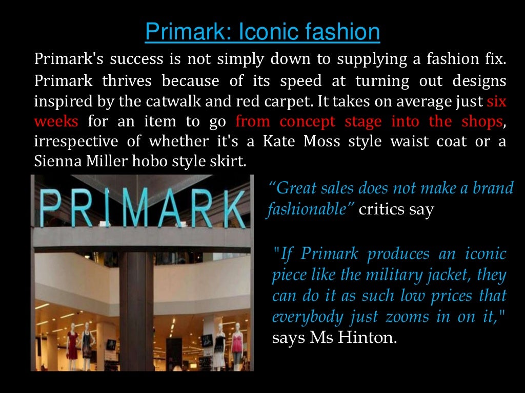Primark:overview