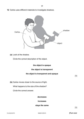 Primary checkpoint-science-0846-october-2015-paper-1 | PDF
