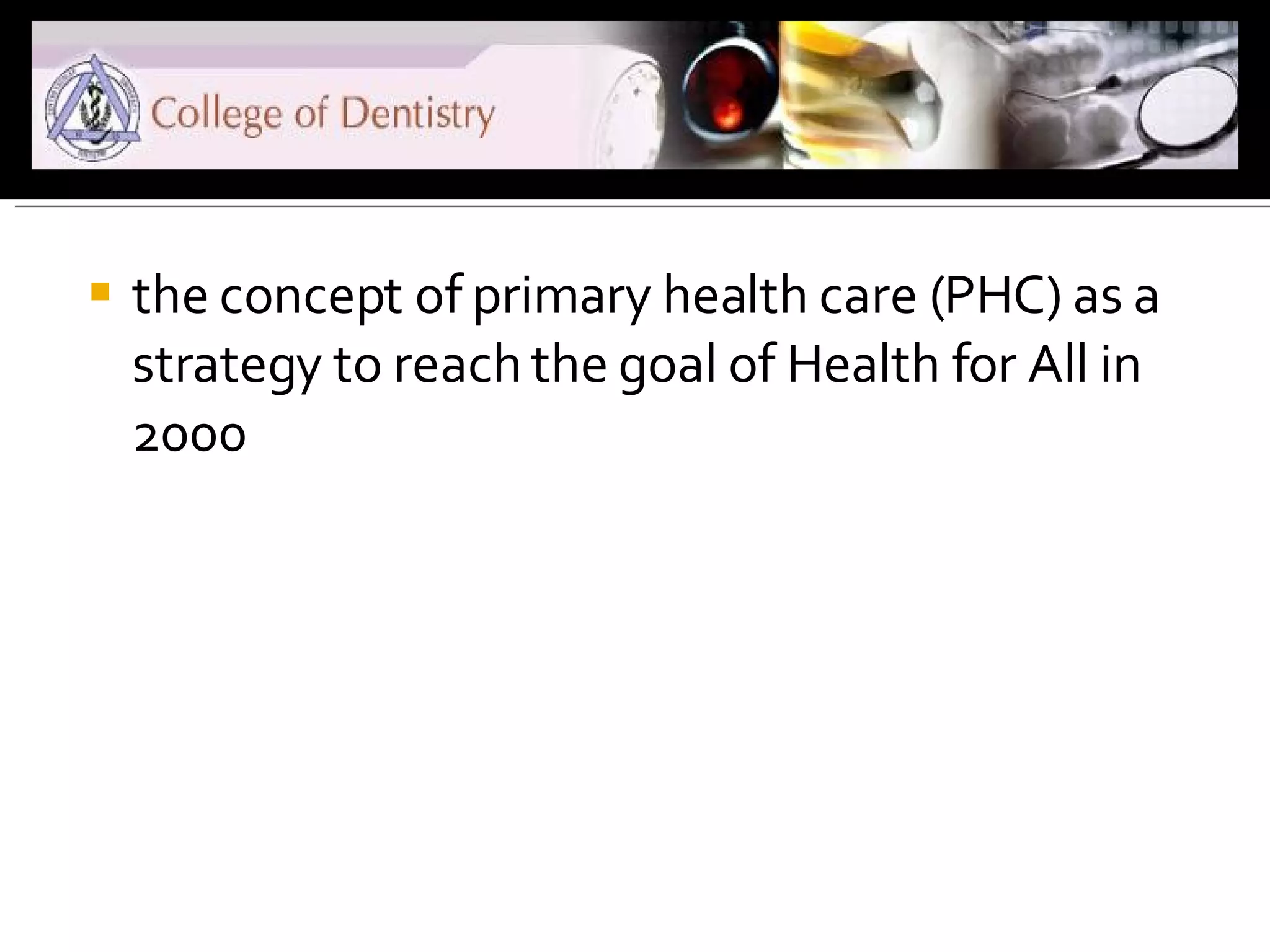 Primary Health Care | PPT