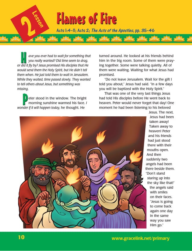 Lesson 2 | Primary | Sabbath School | Second Quarter 2015 | PDF | Free ...