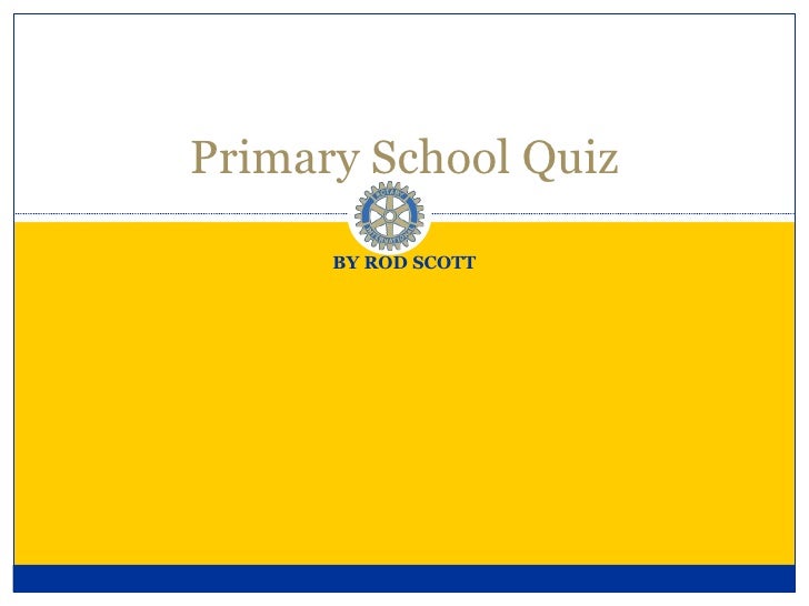 Primary School Quiz primary-school-quiz