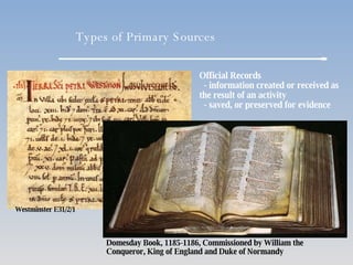 Primary Sources | PPT