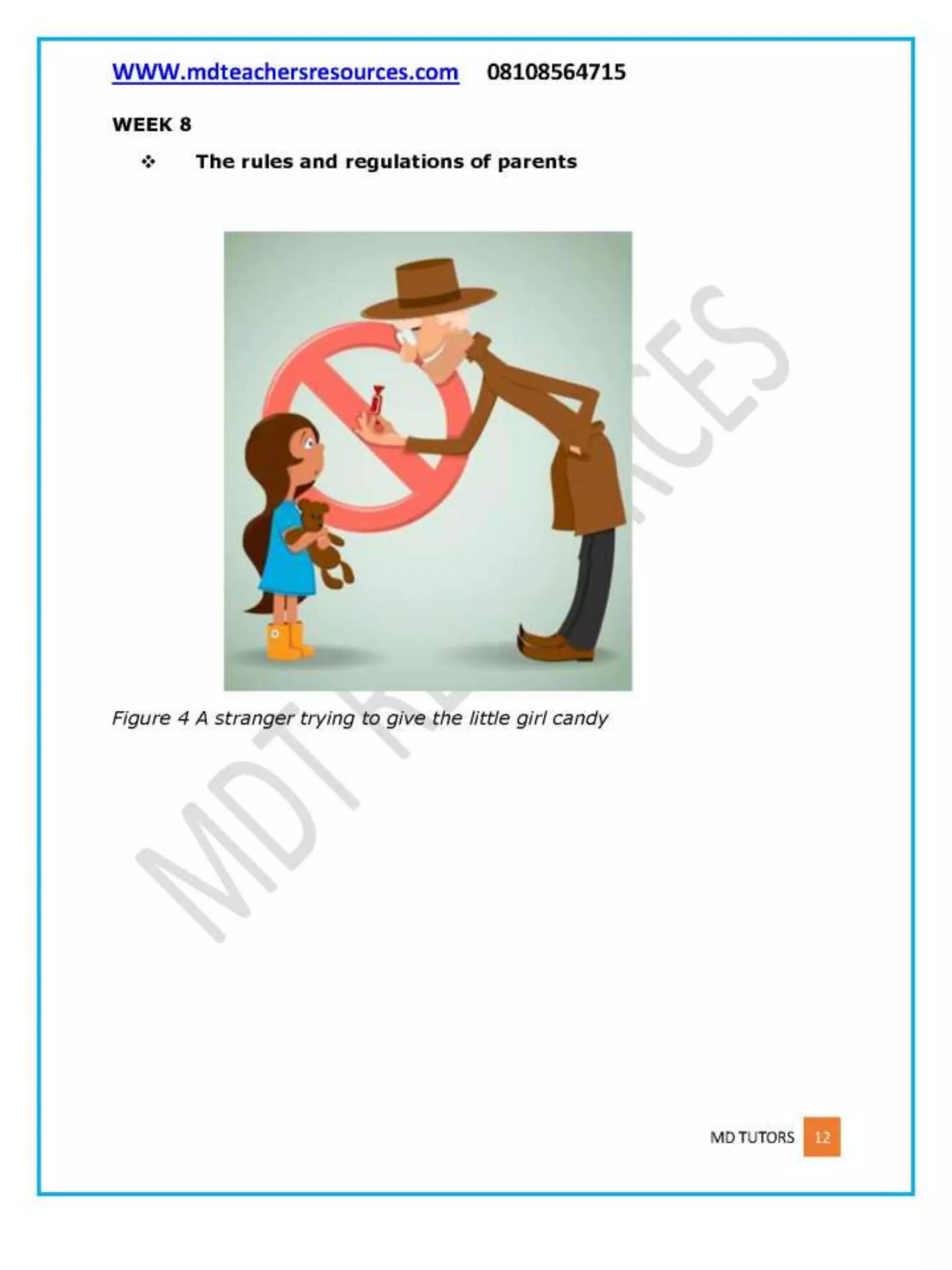 Civic Education lesson Note for Primary 1 | PPTX