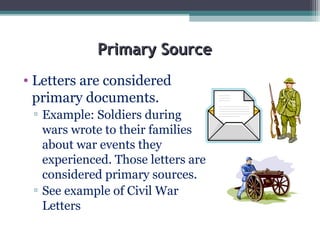 Primary and Secondary Sources | PPT