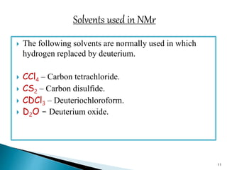 NMR Spectroscopy | PPT