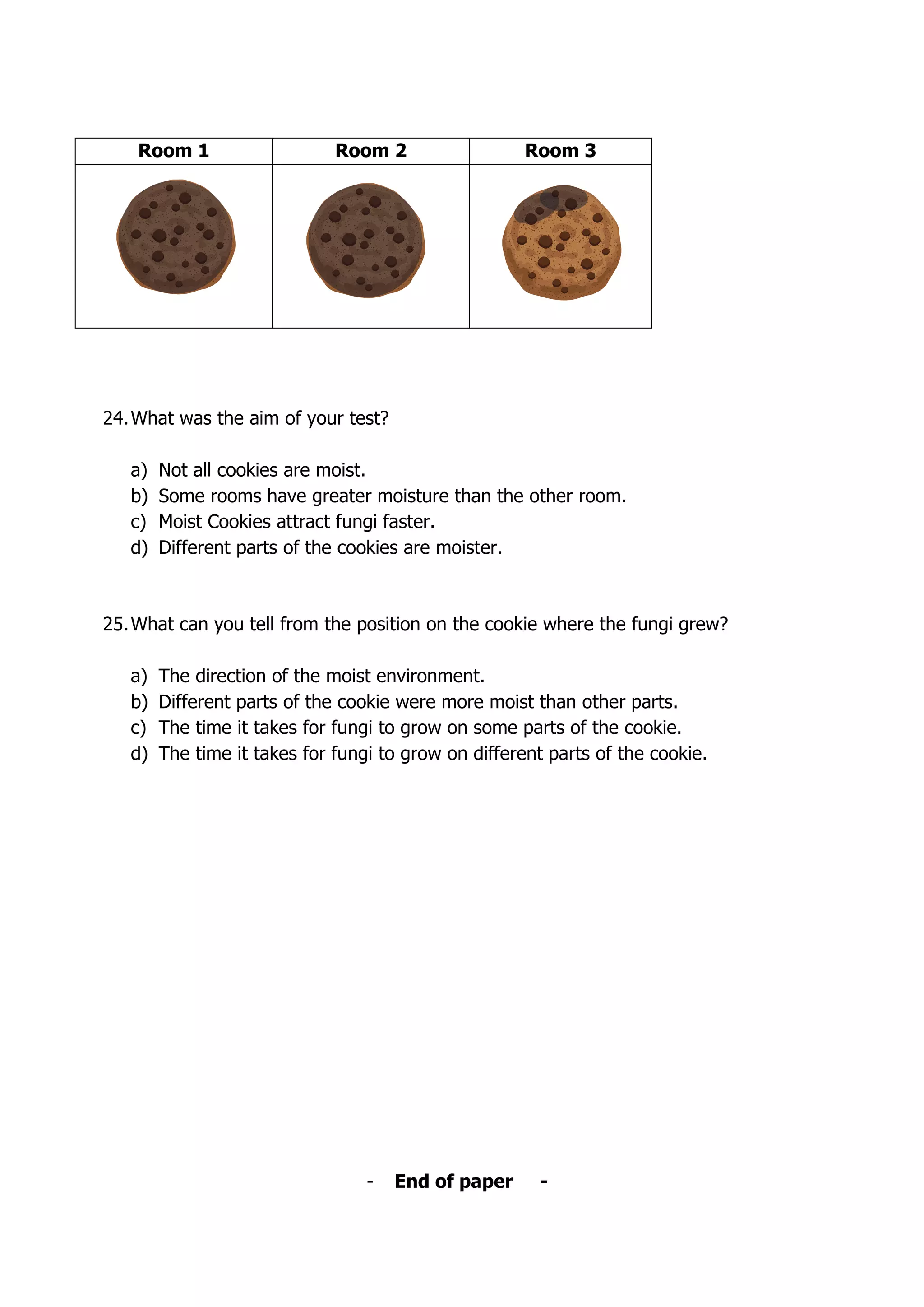 Vanda International Science Competition Primary Grade 3 | PDF