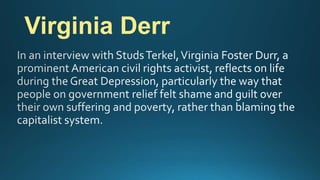 Primary accounts of the great depression | PPT