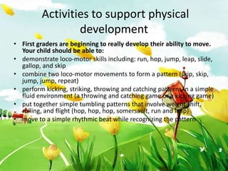 Primary age children 1st grade | PPTX