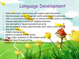 Primary age children 1st grade | PPTX