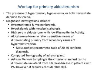 Primary hyperaldosteronism | PDF