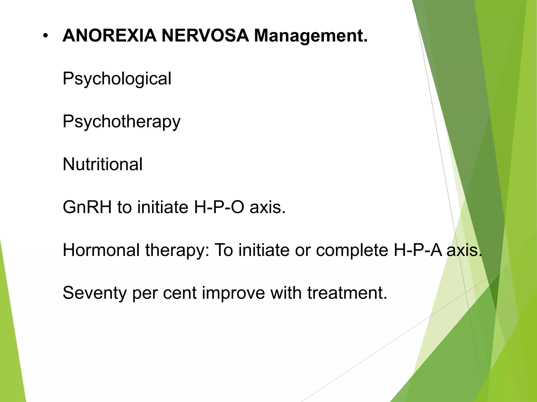 Primary amenorrhea and management | PPTX