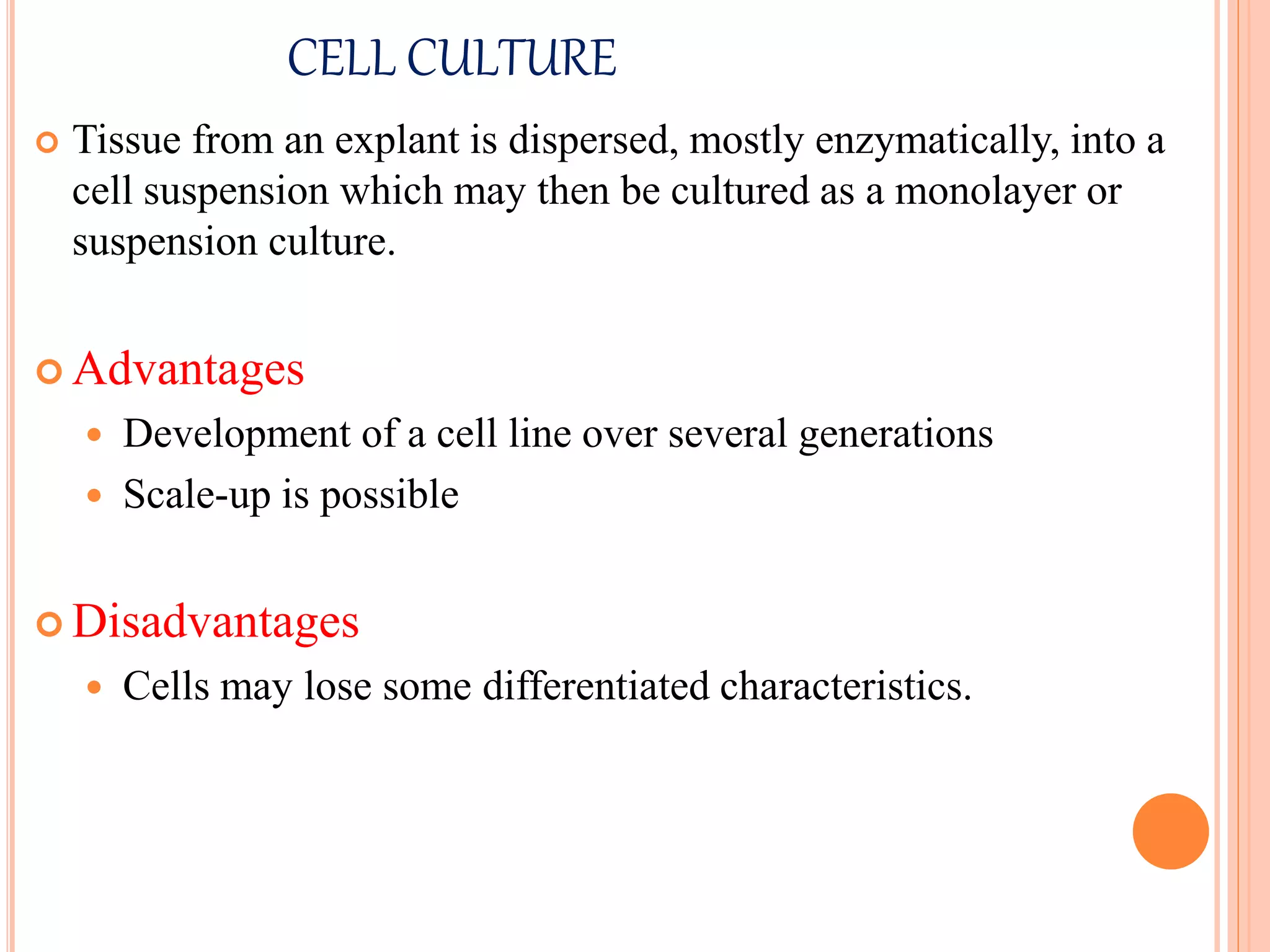 Primary and established cell line culture | PPTX