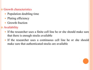 Primary and established cell line culture | PPTX