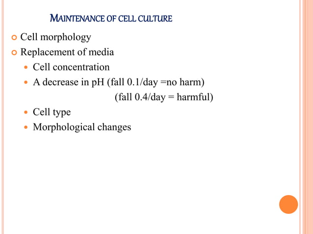 Primary and established cell line culture | PPTX | Biological Sciences | Science