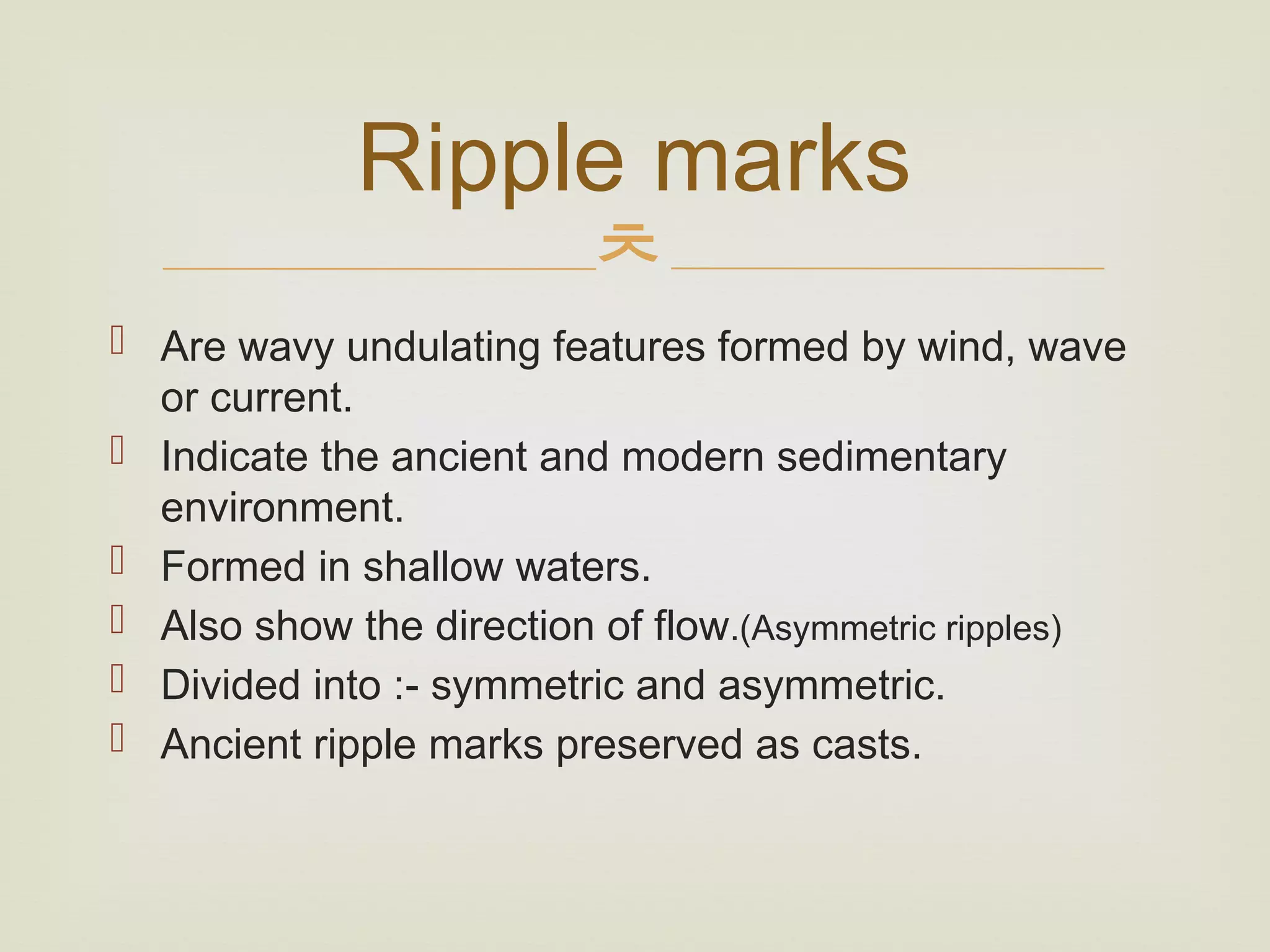 Primary structures geology | PDF