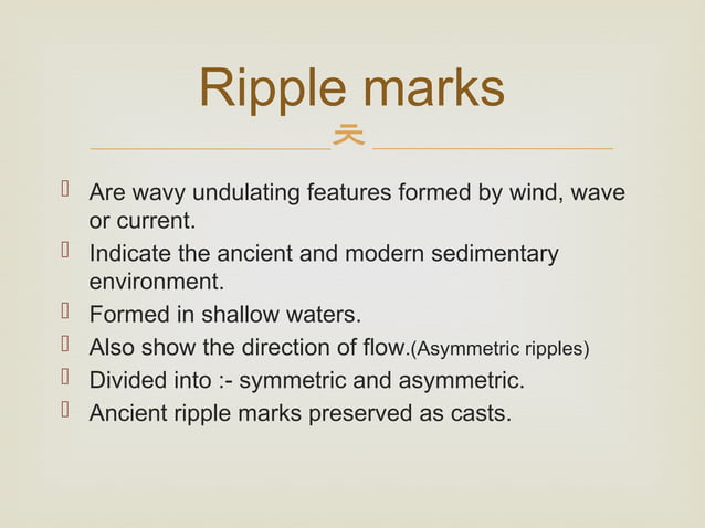 Primary structures geology | PDF