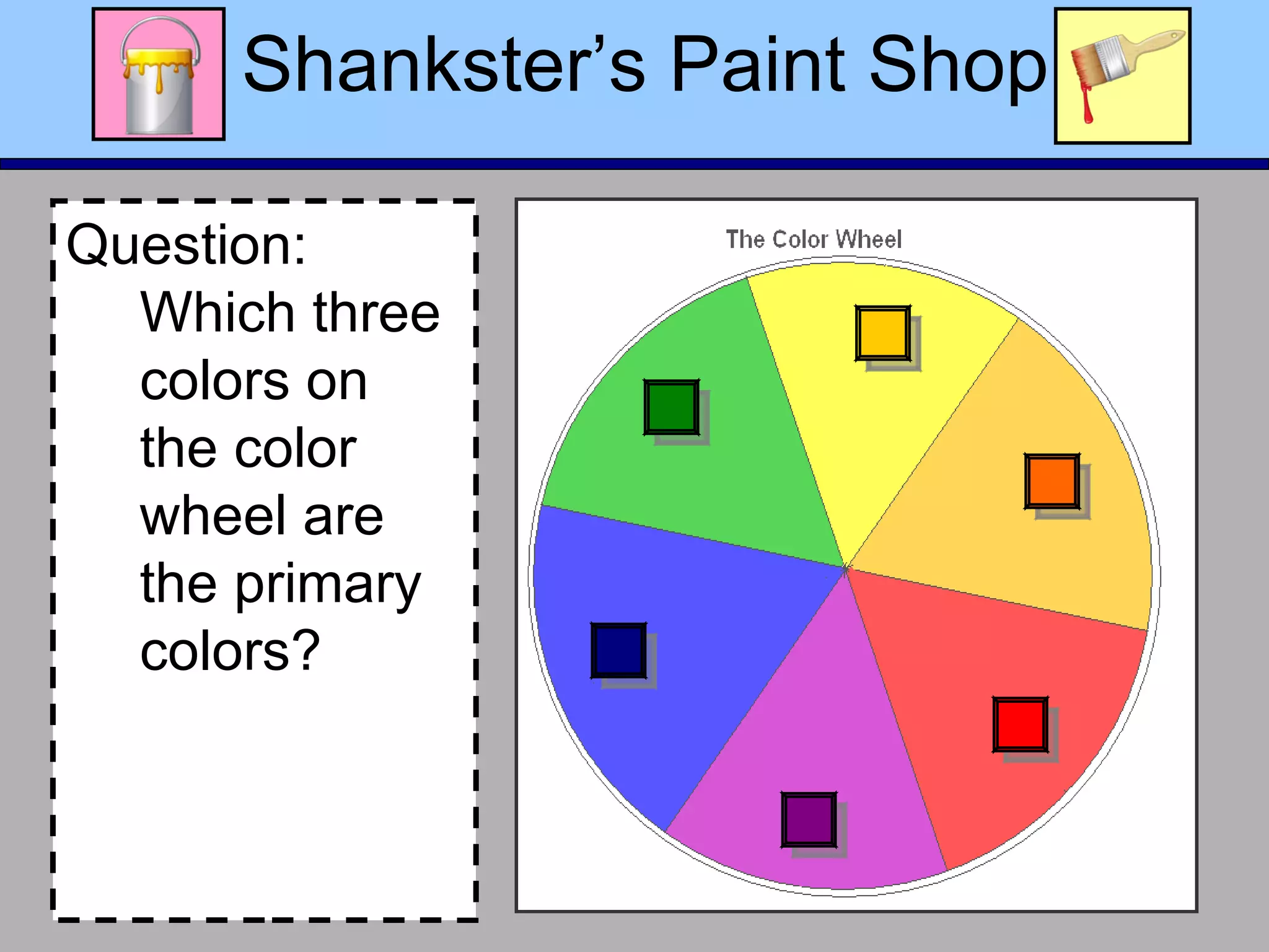 Primary And Secondary Colors Power Point Quiz | PPT