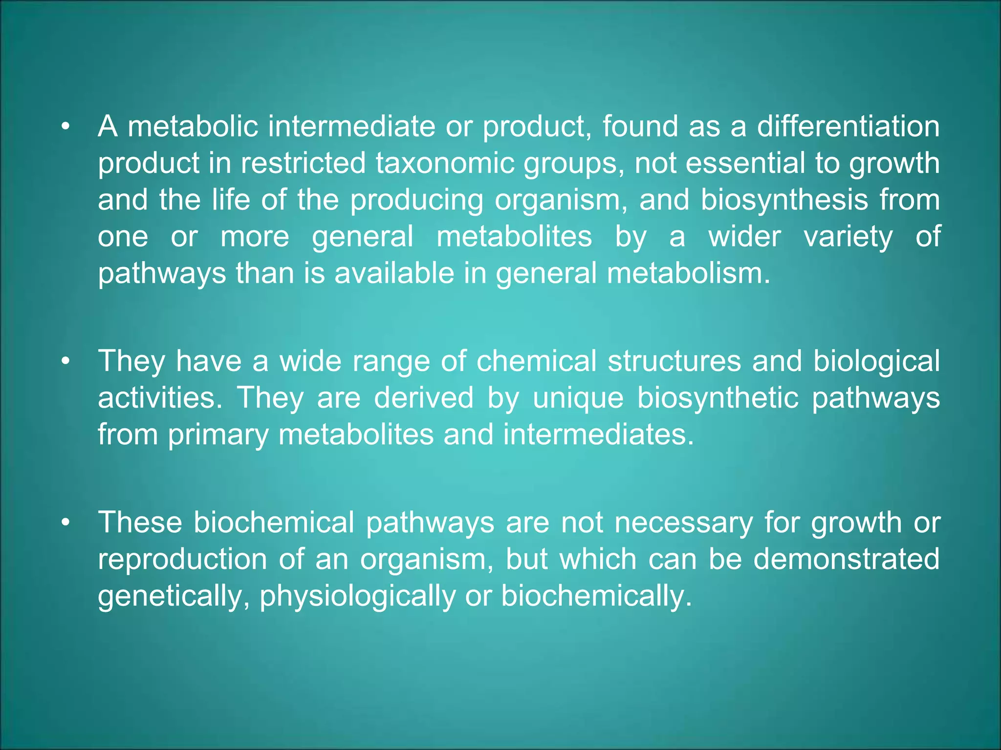 PRIMARY AND SECONDARY METABOLITES.ppt