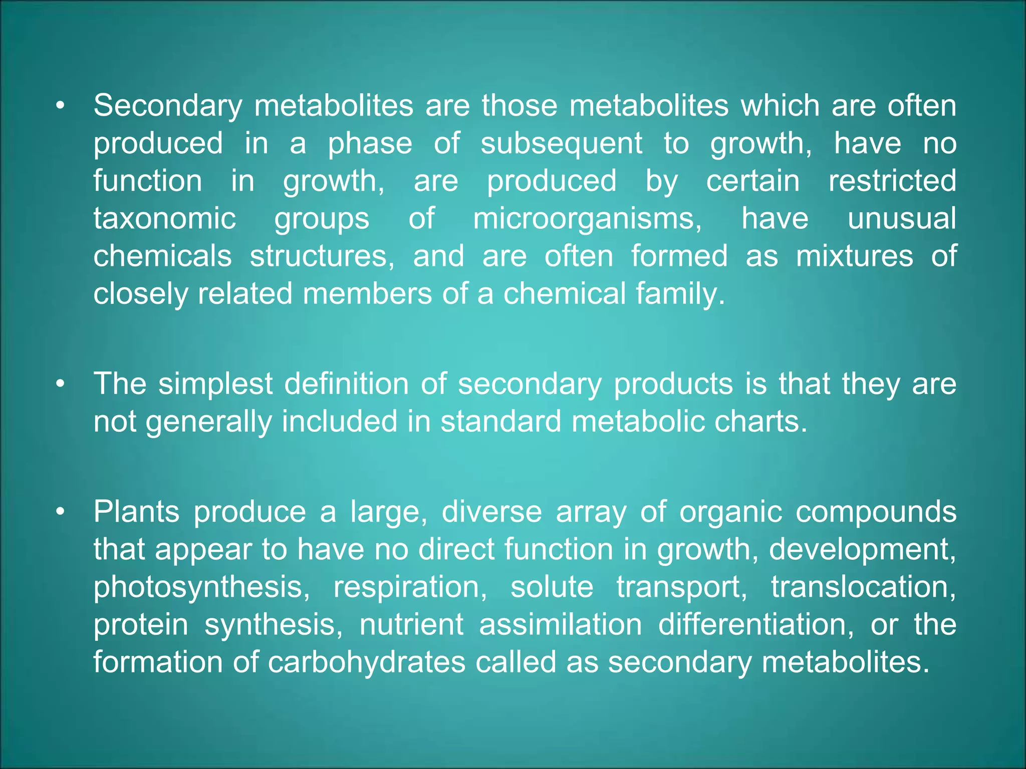 PRIMARY AND SECONDARY METABOLITES.ppt